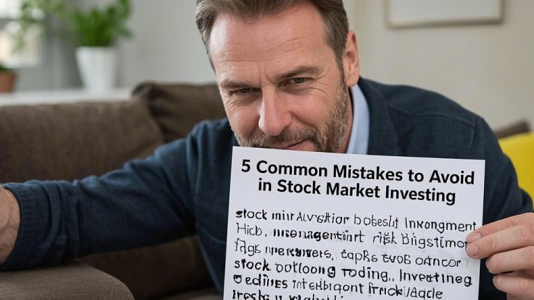 5 Common Mistakes to Avoid in Stock Market Investing – GeneKnows Wealth