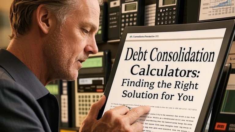 Debt Consolidation Calculators: Finding the Right Solution for You ...